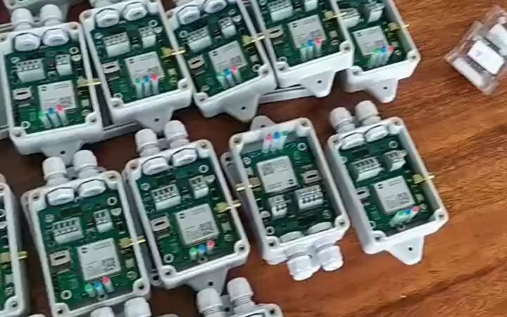 电表红外抄表器批量调试组装过程