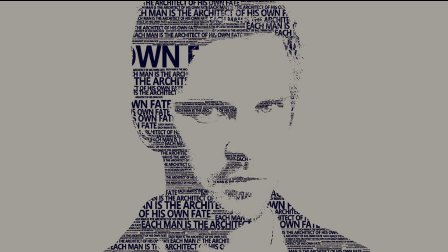 用PS制作文字肖像海报效果-下【Photoshop教程】