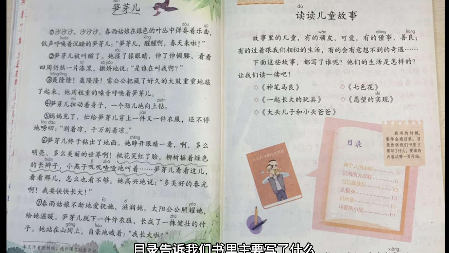 #快乐学语文#二年级下册语文第一单元《快乐读书吧》