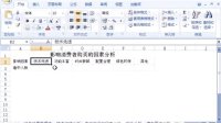 新产品市场调查问卷分析