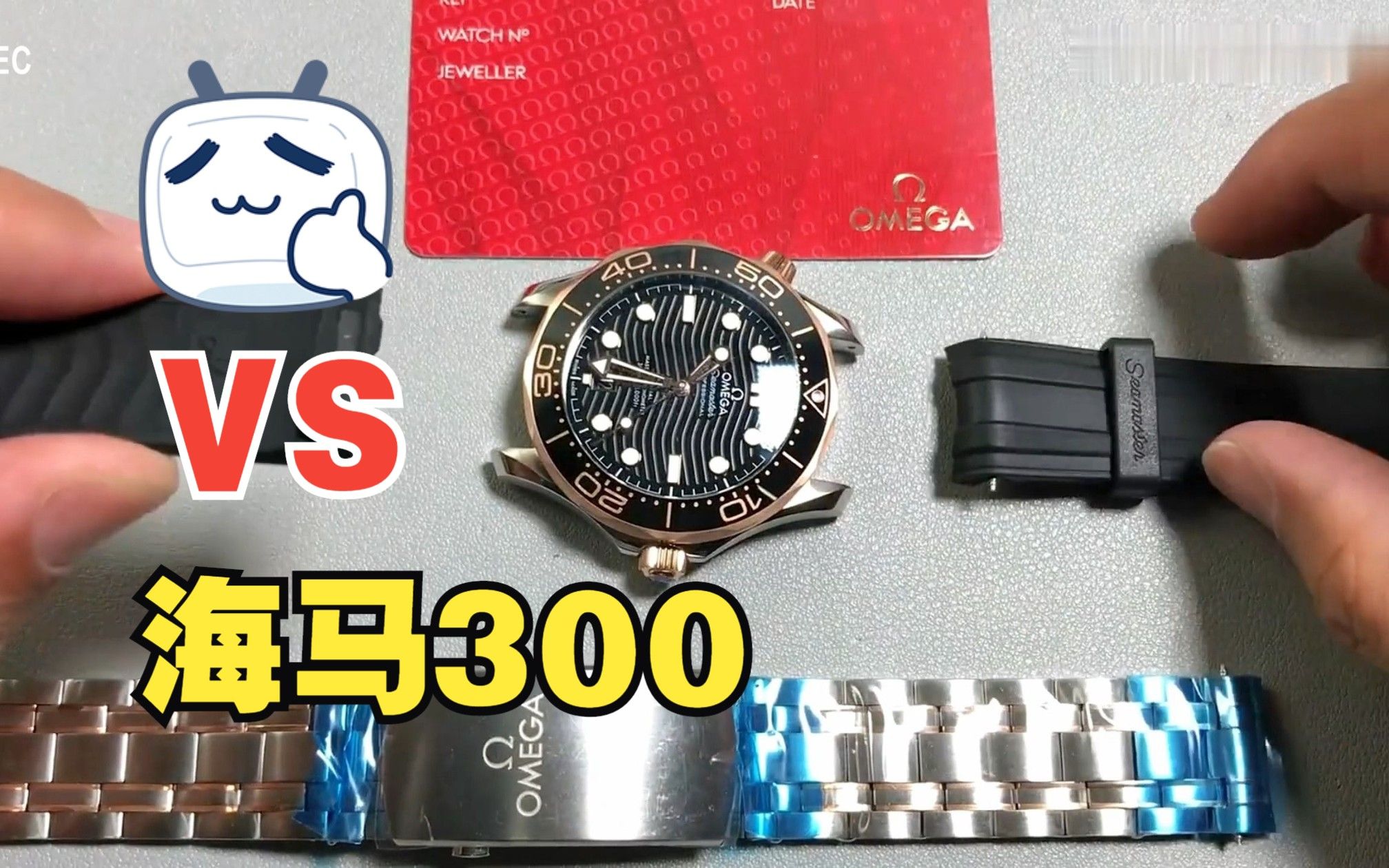 VS海马300橡胶表带安装技巧!一起来学习吧!