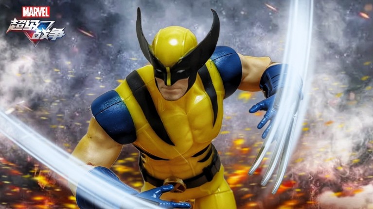 【模玩分享/纪念】中动漫威超级战争X战警金刚狼手办开箱测评!永别...