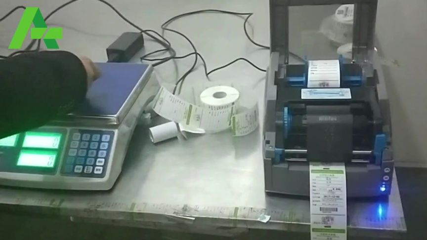 斑马打印机自动读取电子秤数据并打印中药饮片标签