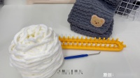 小熊围巾编织器教程