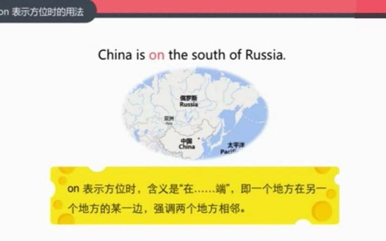 高中英语 地点介词