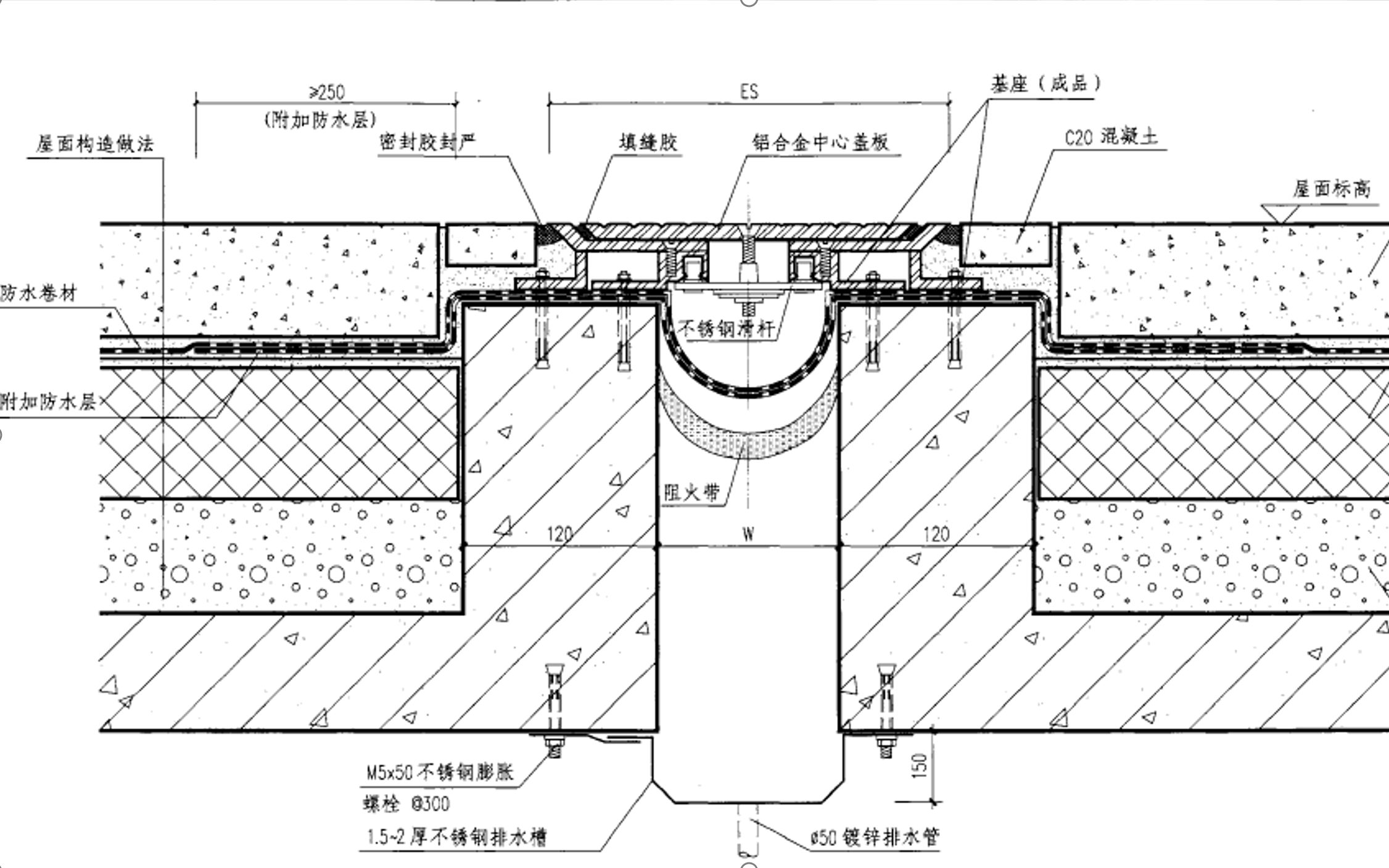 2019年注册建筑师考试材料与构造与技术作图知识点变形缝