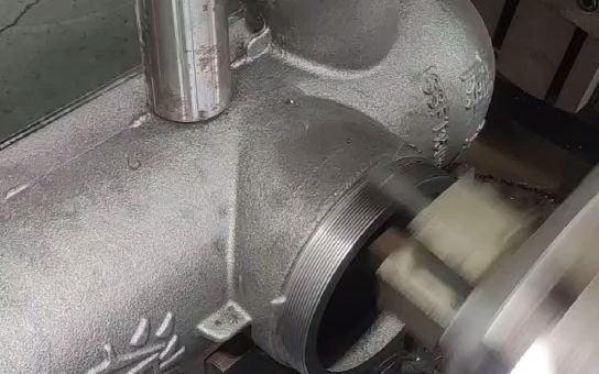 数控三面加工机床消火栓专用机床加工外螺纹