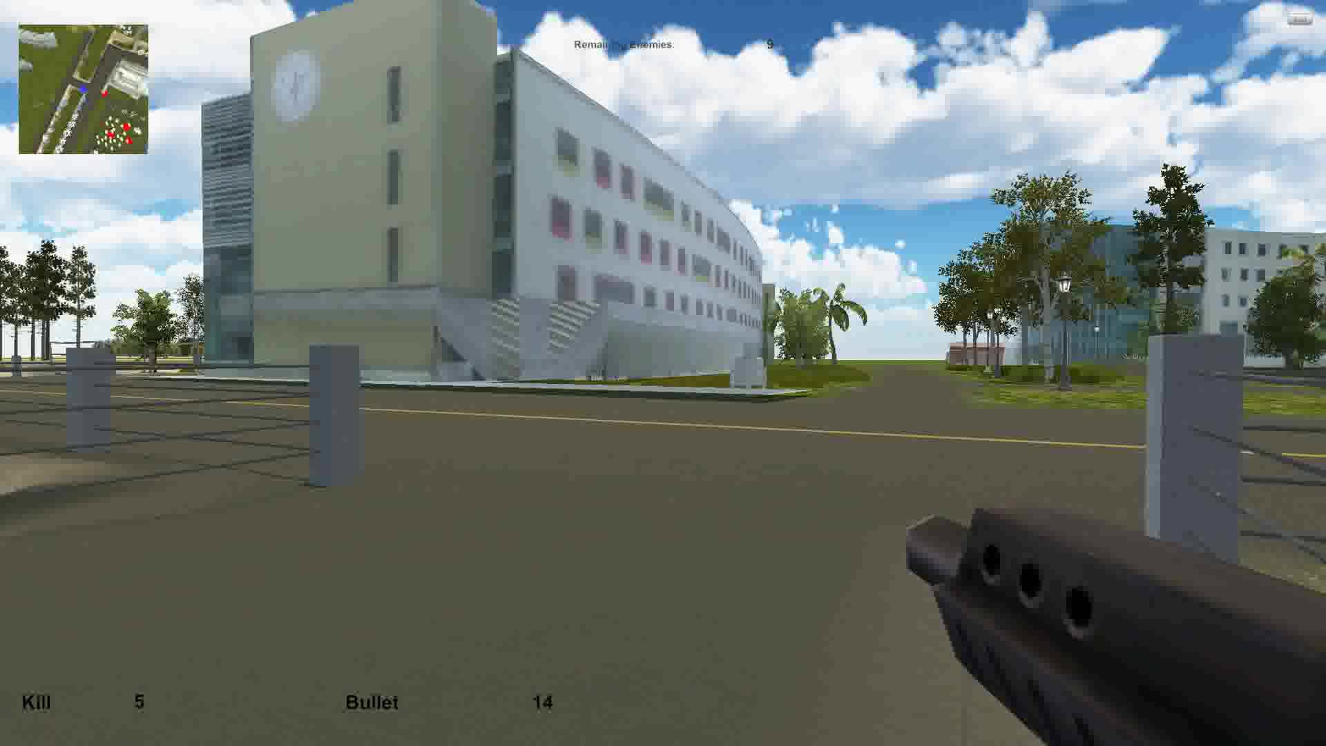 ...小子】ShanghaiTech Shooting Game 上科大为背景的射击游戏设计