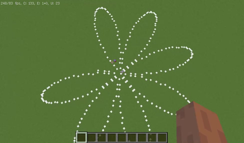 在mc中画曲线——我的mc是圆的