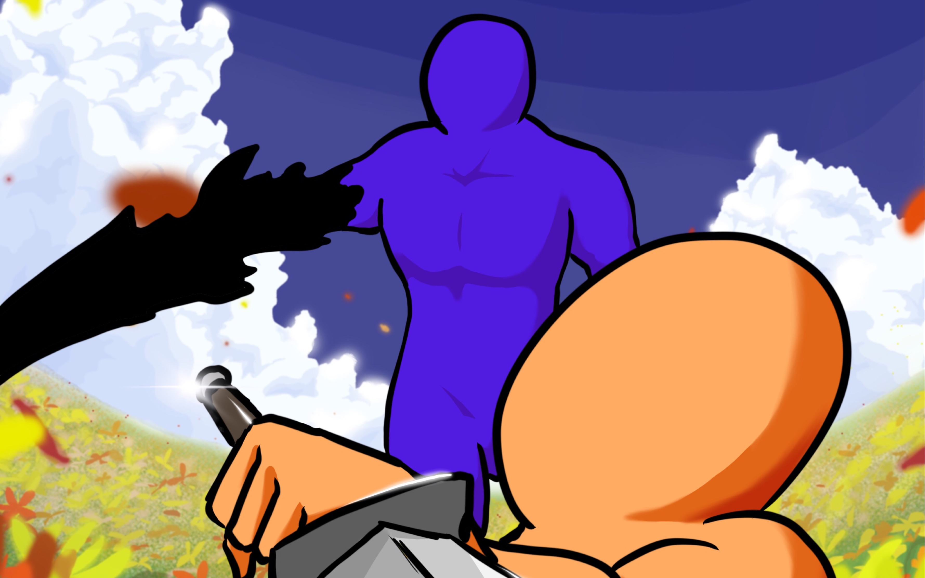 个人动画—战斗—iPad—FlipaClip(软件)