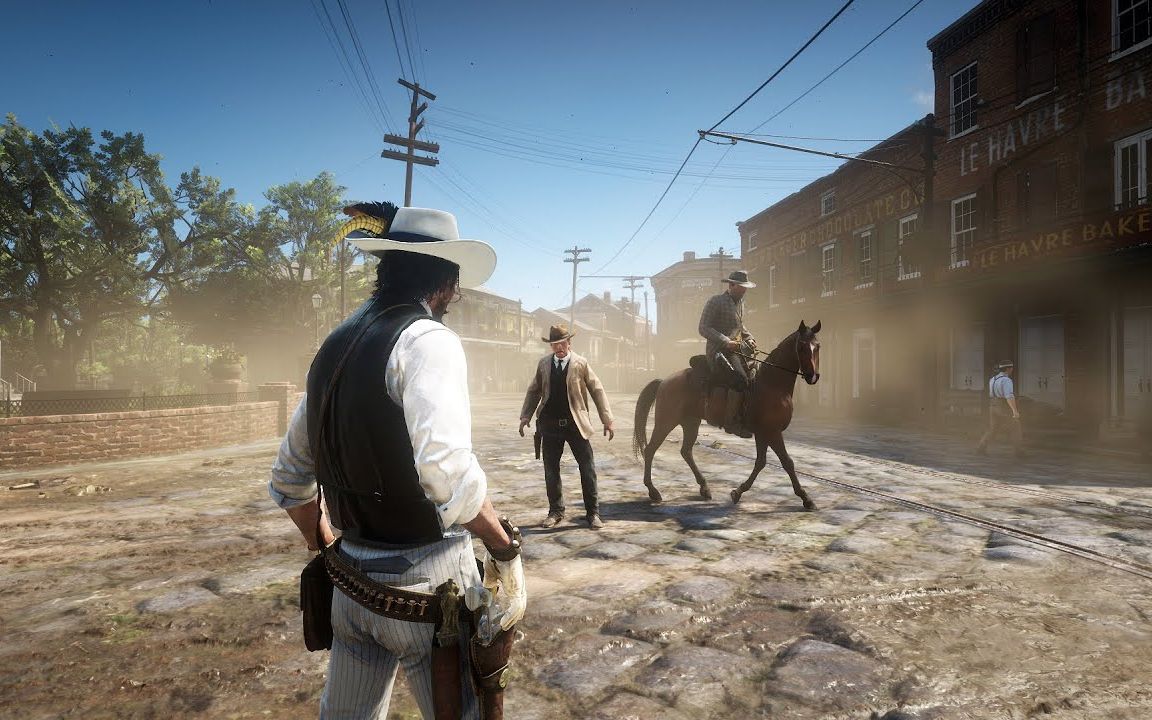 ...《荒野大镖客:救赎2》在大城市中使用左轮进行快速腰射(无死亡之眼)