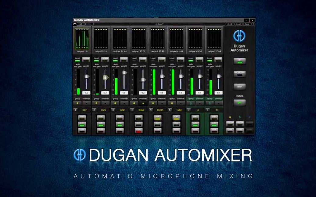 Waves Dugan Automixer多话筒现场调音终极解决方案