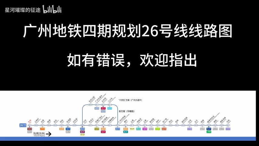 广州地铁26号线各站点分布,太和~榄核(广州段) 连接:榄核~顺德马岗...