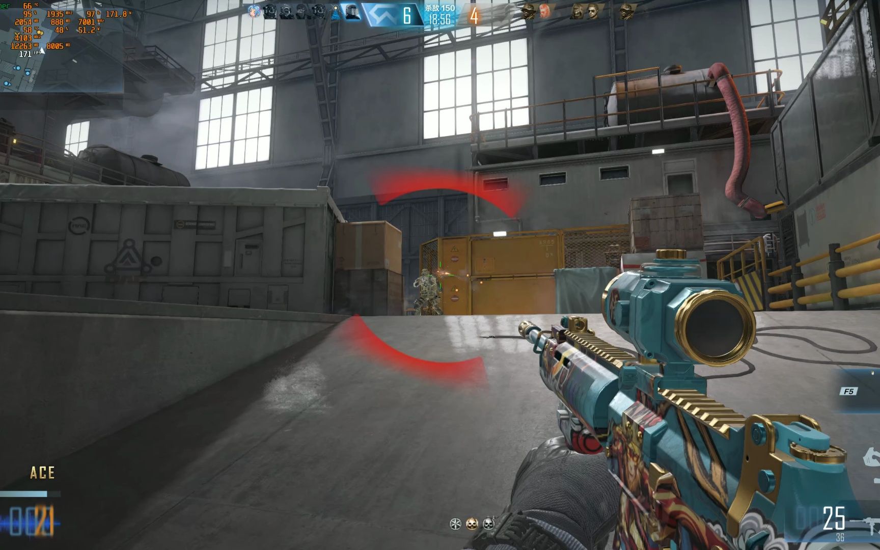 3 12100F+RTX 2060Super 玩CFHD全高画质帧率表现!_CFHD