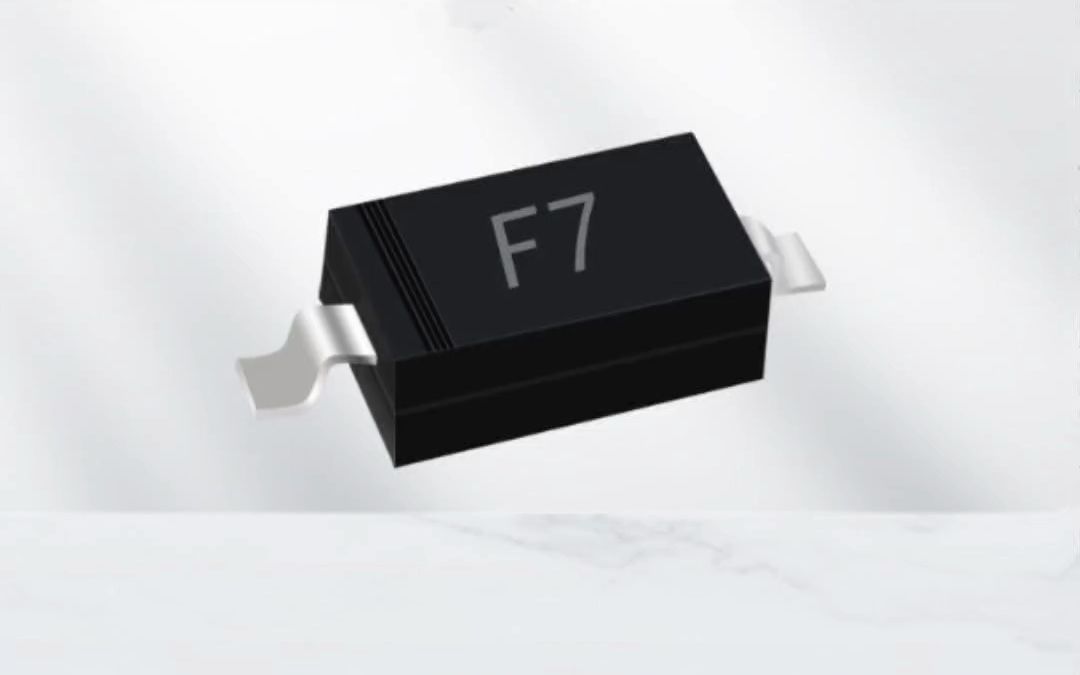 贴片快恢复二极管 FR107 1A1000V 丝印F7 封装SOD-123FL