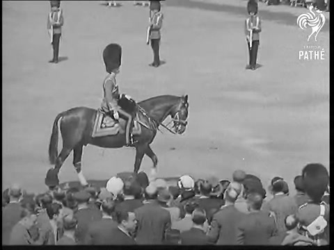 历史上英国伦敦的骑兵游行(多年份,1934/38/74)