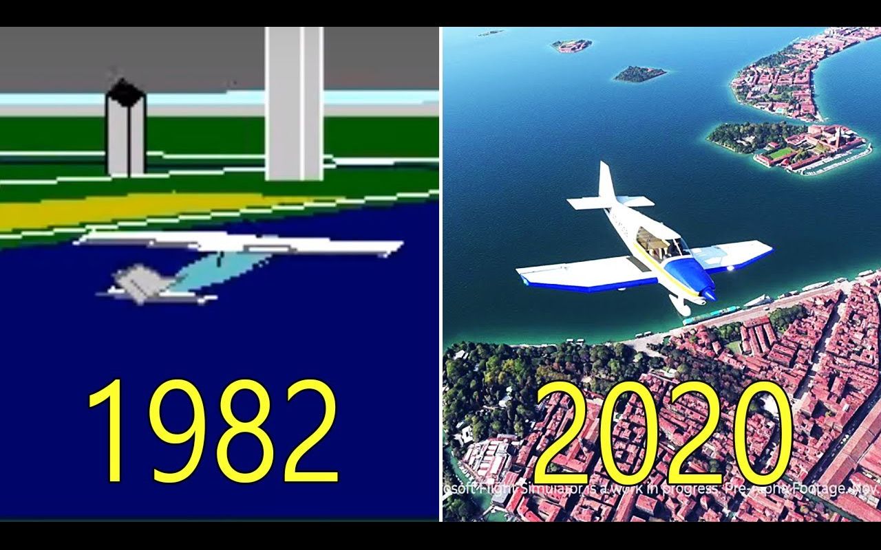【进化史】微软模拟飞行 Microsoft Flight Simulator 1982-2020