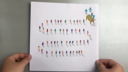 简单的立小人儿画一起学起来吧!