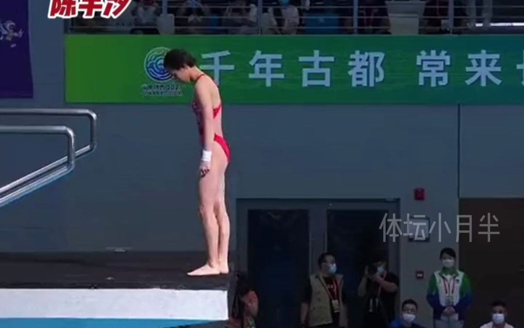 全红婵再现水花消失术,太厉害了