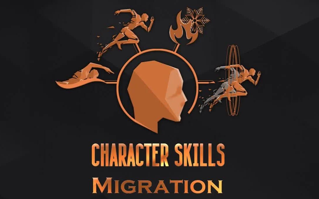 UE4_Character Skills角色技能 教程完整版(英文字幕)