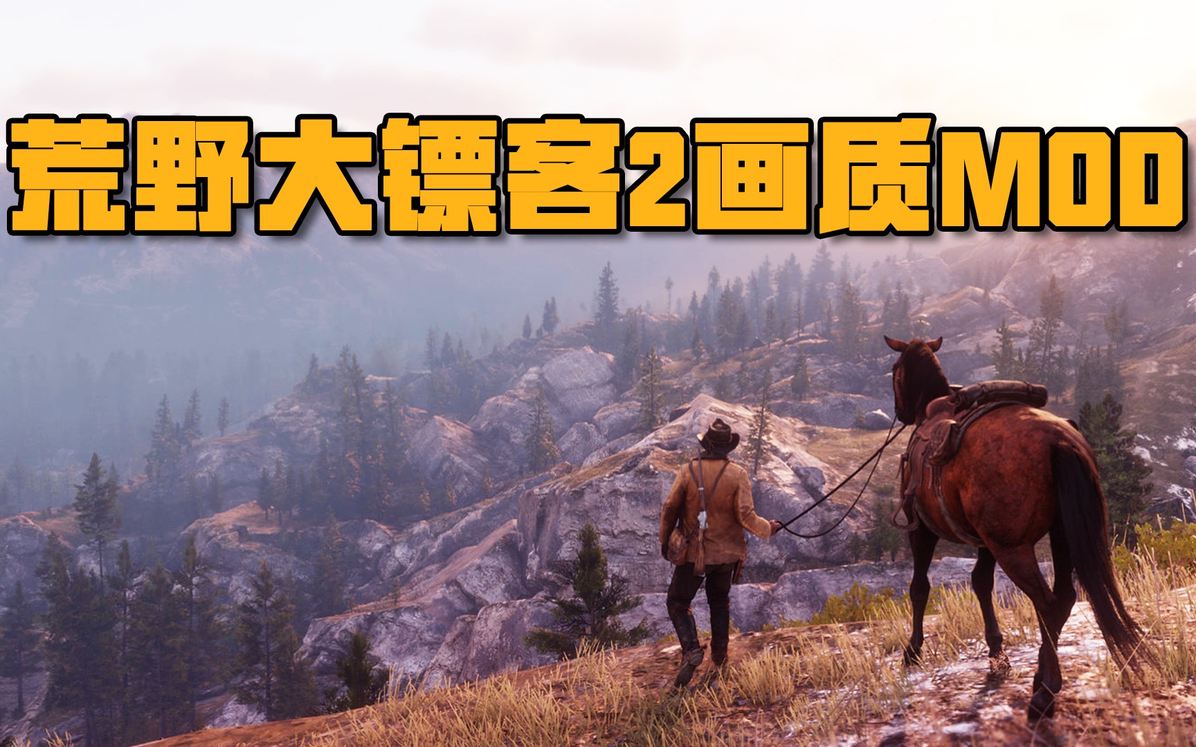 【4K纯享】荒野大镖客2 画质MOD