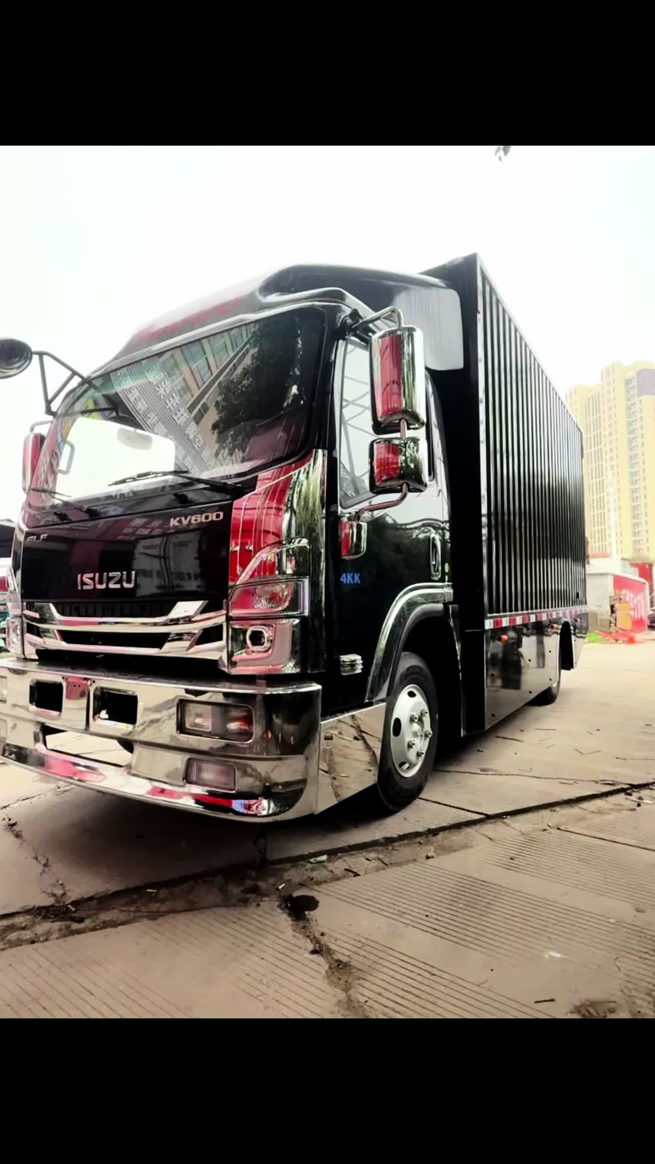 ...#卡车司机 4.2轻卡公路之王、路上的靓仔、电动轻卡、五十铃改装