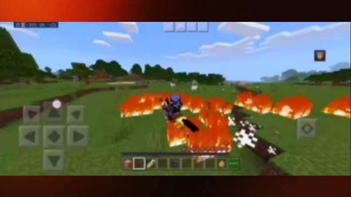 我的世界指令教学网易版,火焰骑士。