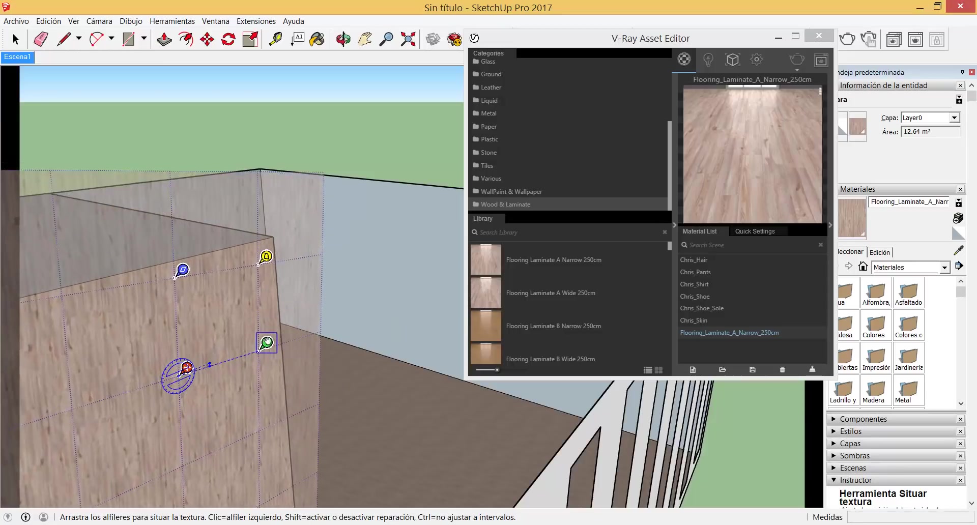 Sketchup pro + Vray 室内建模渲染