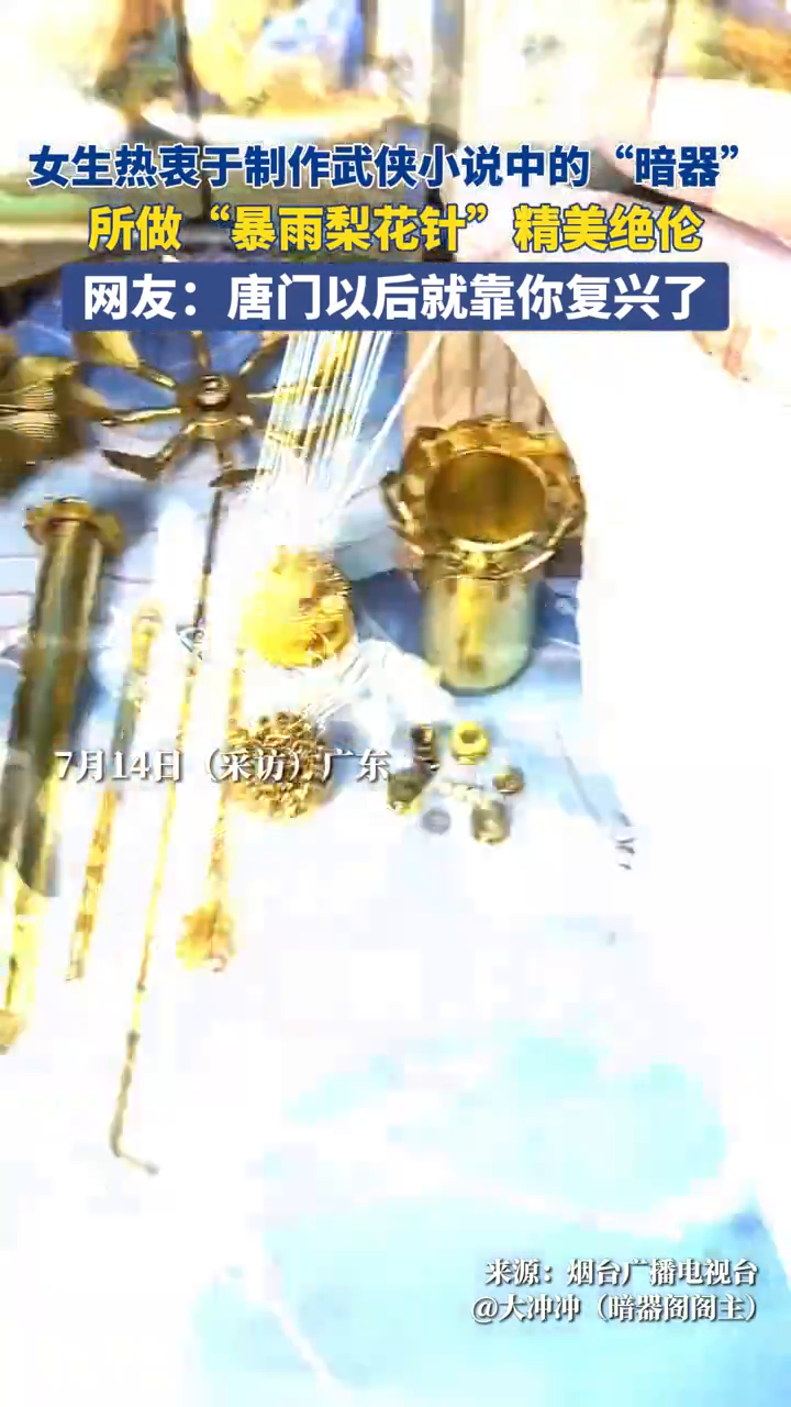 暴雨梨花针。我就说,唐门的传人一定还在…