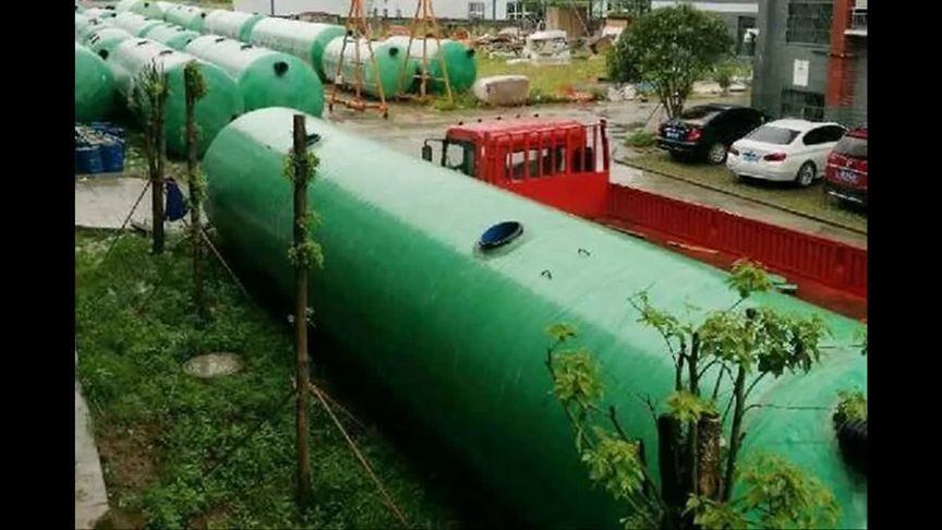 机械缠绕玻璃钢化粪池-腾嘉化粪池厂家直销