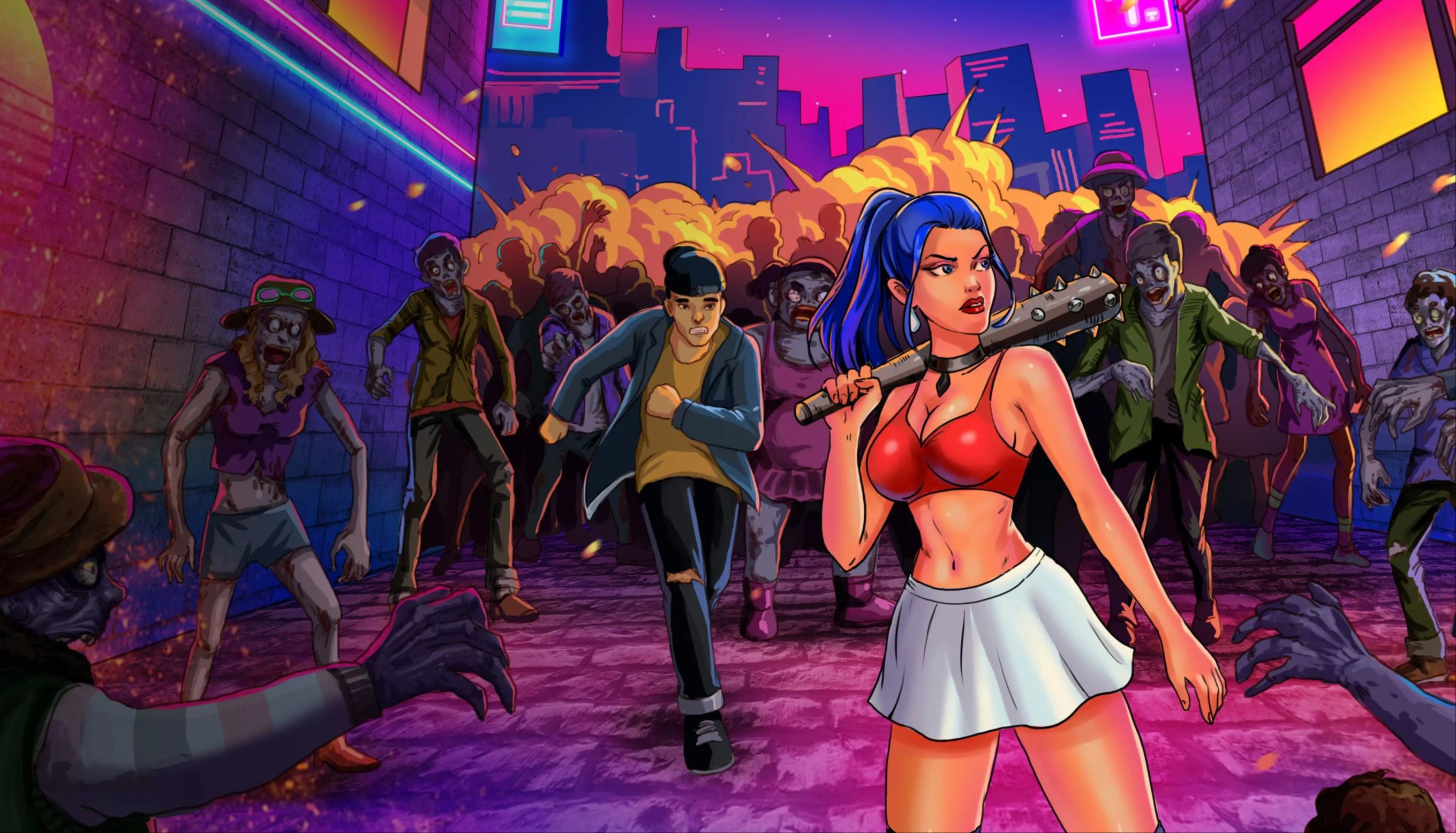 ...横扫僵尸 低多边形3D风格 物理原理街头打斗游戏_单机游戏热门视频