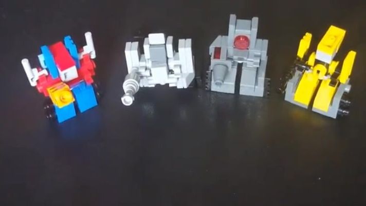 乐高积木:知道你们不喜欢迷你,可是这确实是迷你变形金刚