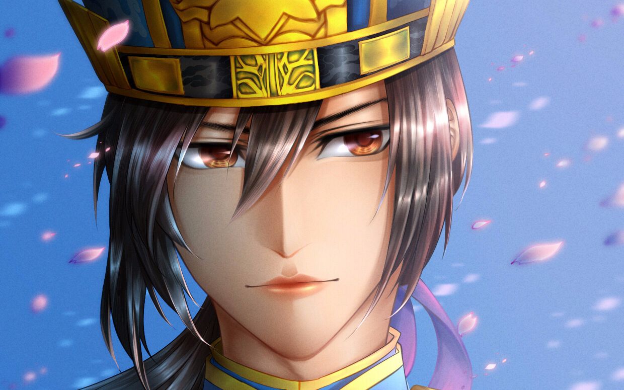 【SAI绘画过程】真三国无双7荀彧