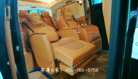 现车视频19款奔驰v260高顶商务车配置价格