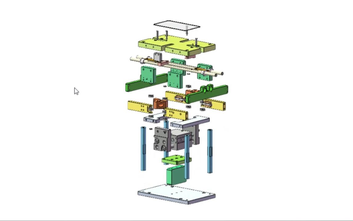 solidworks一键生成爆炸视图的小技巧,你get到了吗
