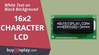 16x2液晶屏 1602字符LCD模块 高对比度,I2C转接板可用Arduino