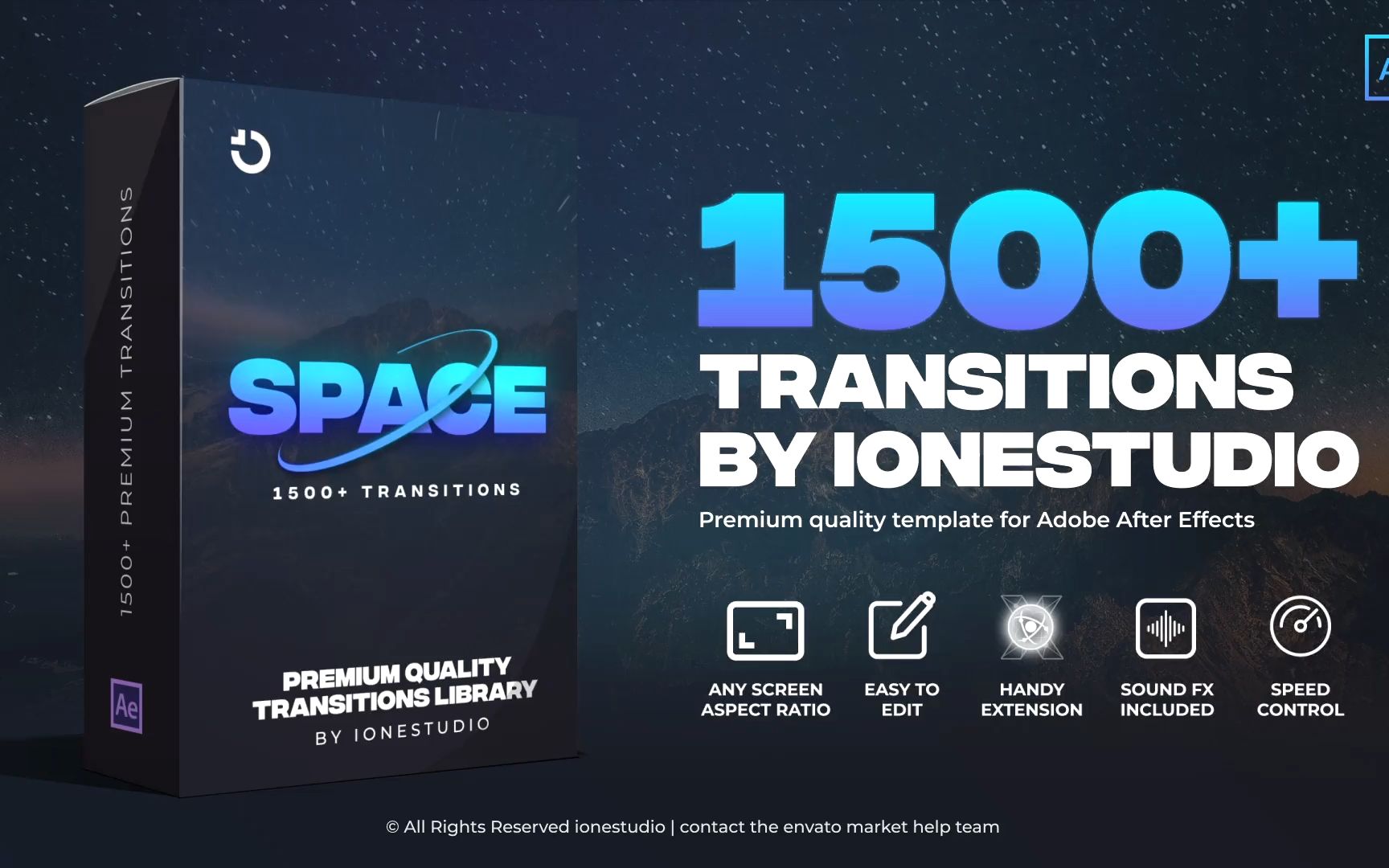 AE脚本|1500种摄像机聚焦扭曲冲击信号损坏图形翻转水墨笔刷模糊...