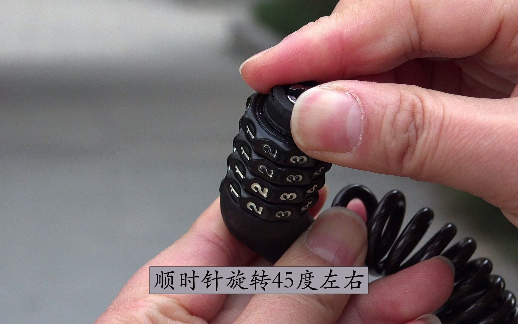 头盔密码锁改密码方法,密码锁改密码,钢丝密码锁更换密码教程,钢丝...