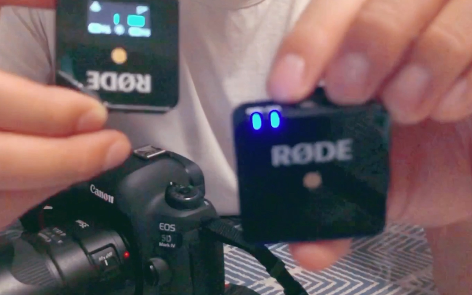 Rode Wireless Go 连接示范