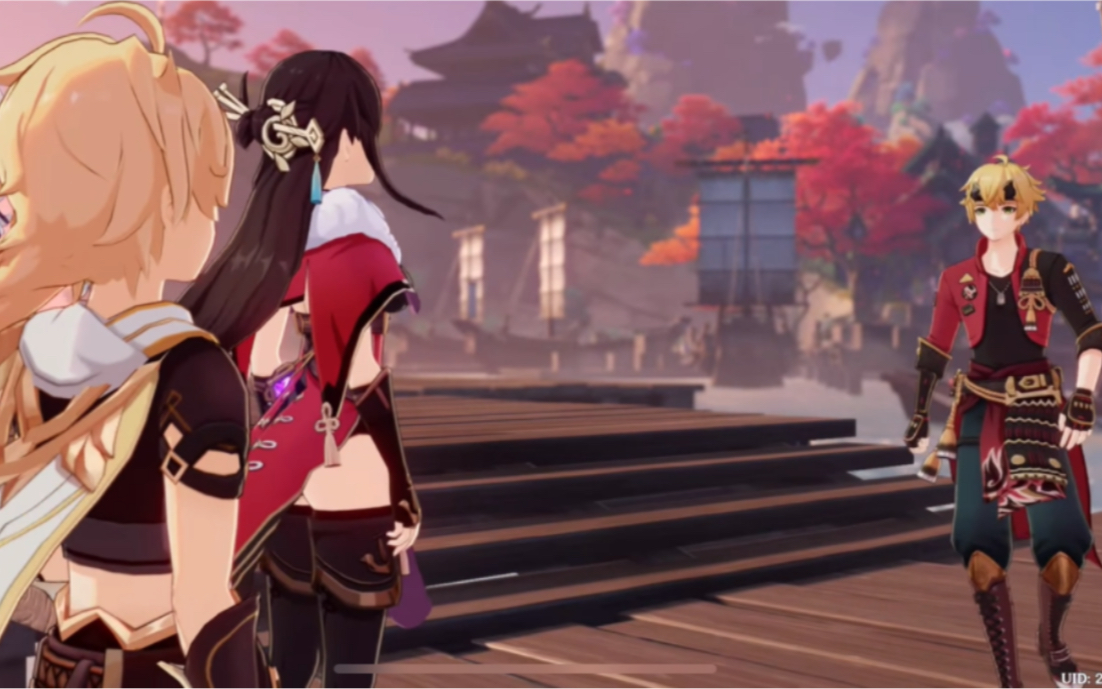 原神—乘船去稻妻,还是正规途径更好。