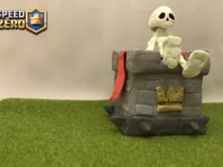 ★皇室战争★定格动画,小骷髅也有大梦想 #G612★Clash Royale★...