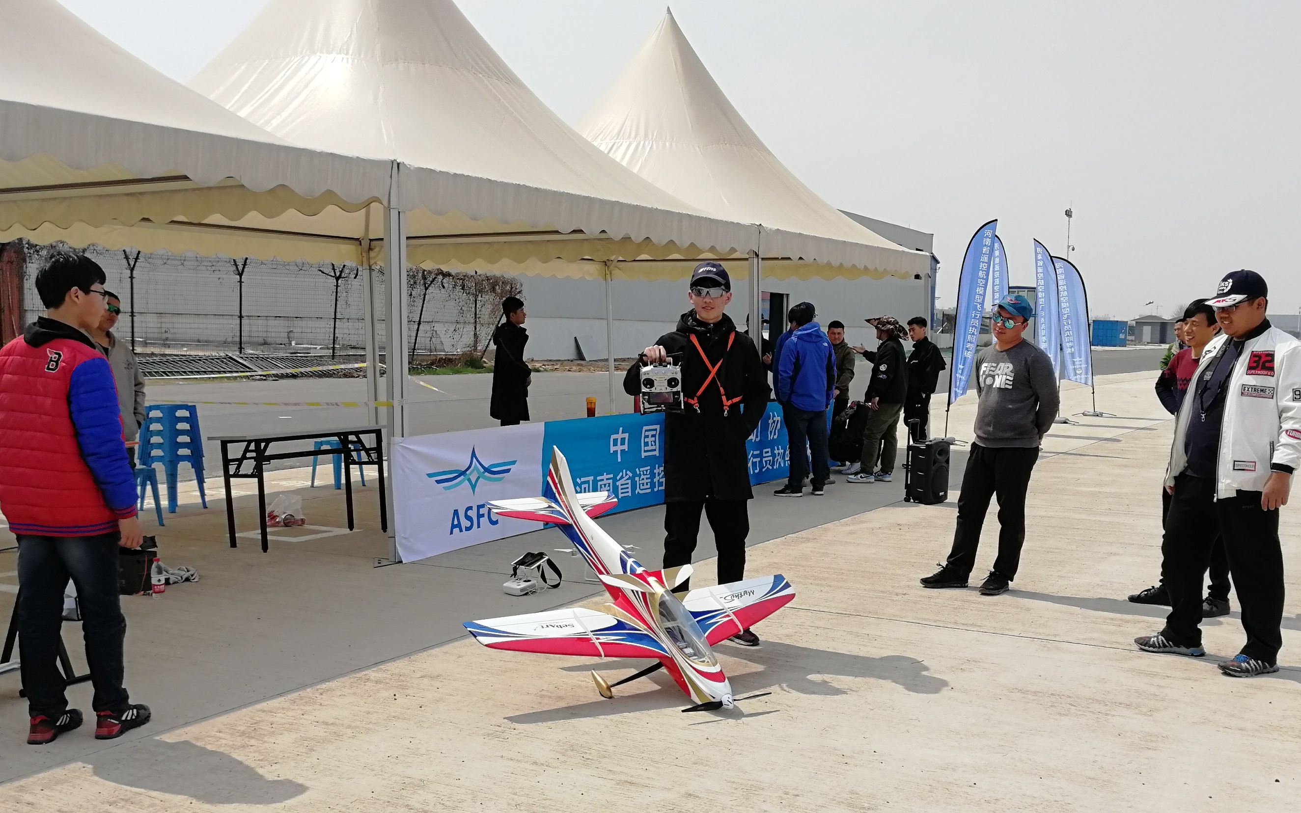 【航模飞行】实录 上街固定翼ASFC初级考证动作(p3a-2) 小张航模...