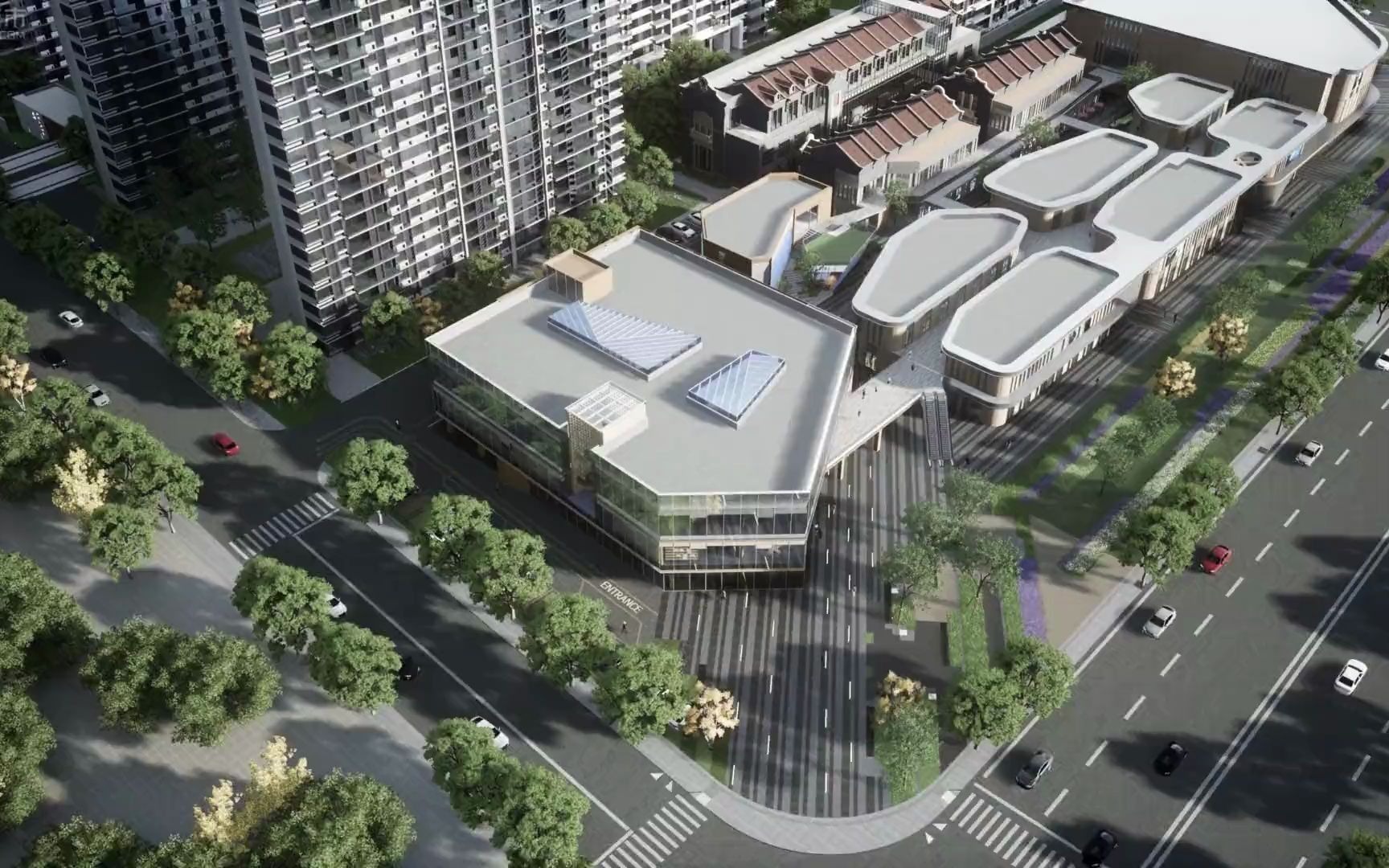 设计方案 | 文化市集:新华书店常州星河时代店 | 上海天华建筑