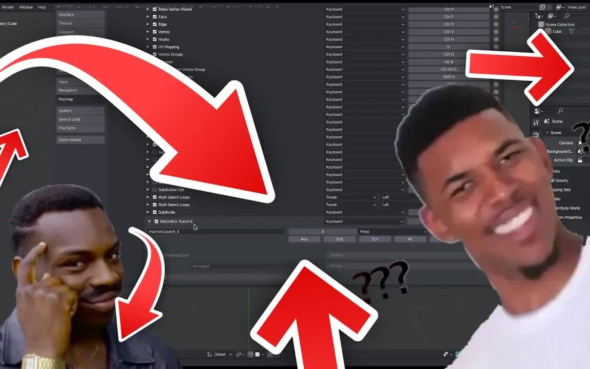 iBlender中文版插件 M3工具如何设置快捷键方式并查找键盘映射冲突 ...