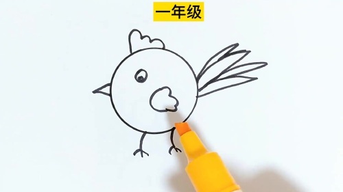 不同年级画的小动物,你是几年级?动物简笔画,可爱简笔画