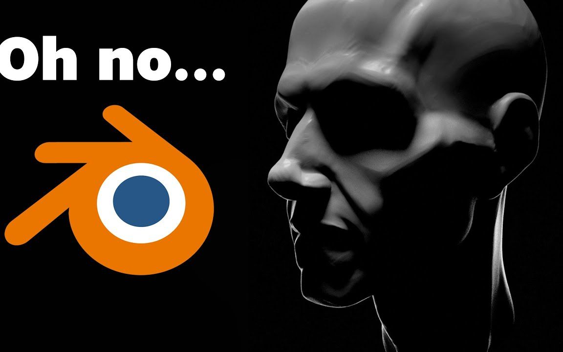 专业的Zbrush艺术家第一次使用blender雕刻的心得