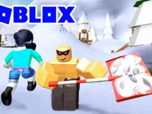 ...Roblox203 打雪球模拟器★雪山来客, 组团开战! 超大雪球如何飞出?