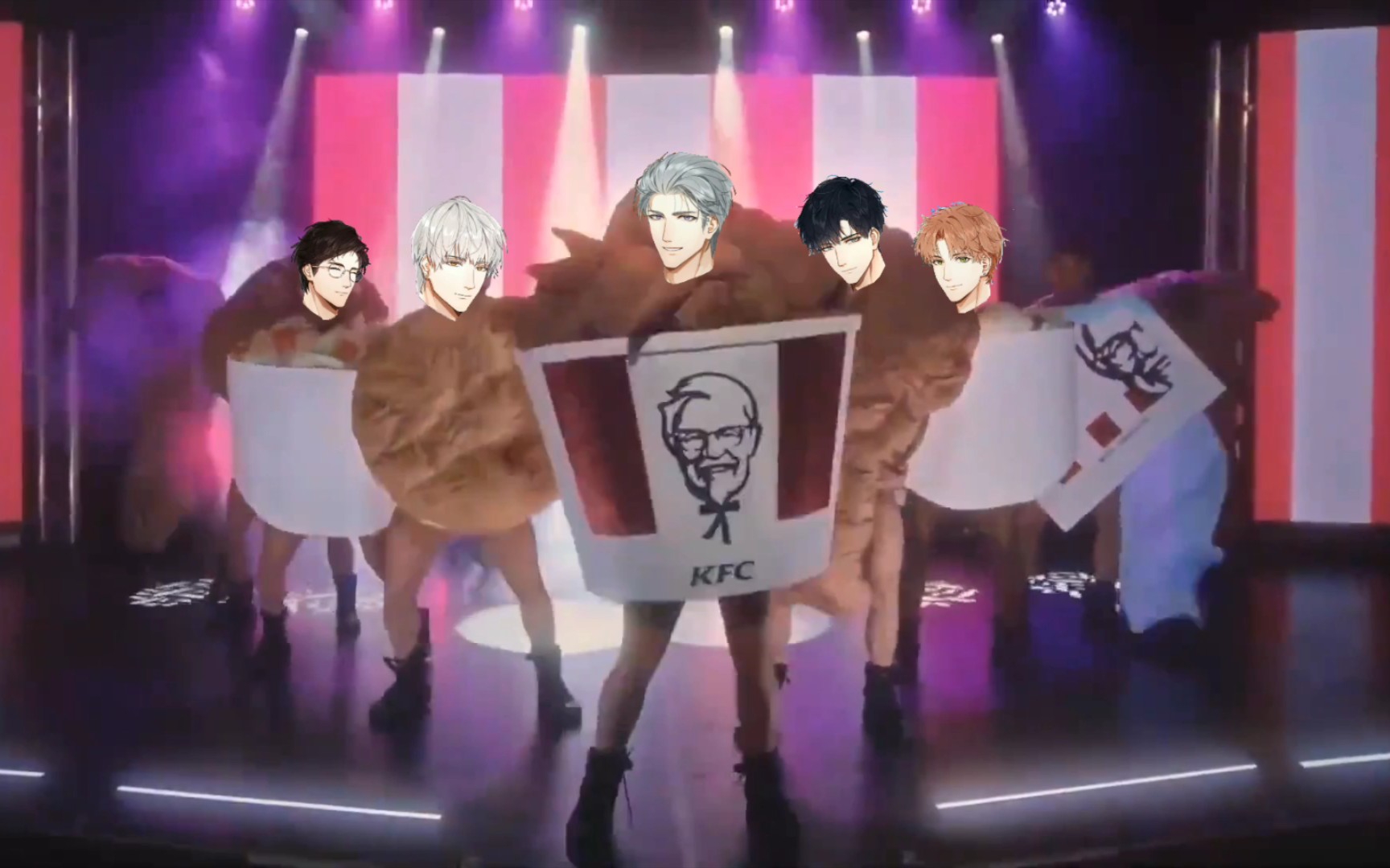 【光与夜之恋】查理苏领衔kfc联名活动