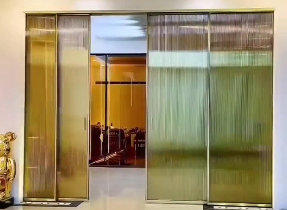 德拉德美门窗两联动隐藏推拉门,不占门洞空间,进出空间大
