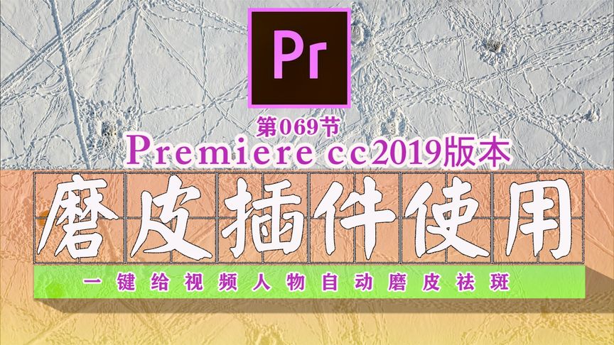 PR插件使用:PR/AE'美白磨皮'插件,一键给视频人物面部磨皮祛斑